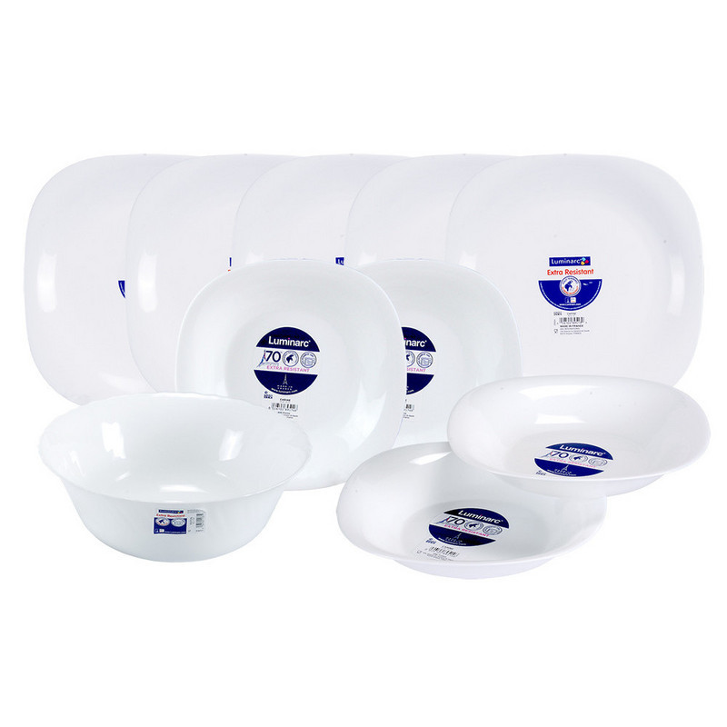 法國LUMINARC樂美雅強化餐盤十件組 ARC-12