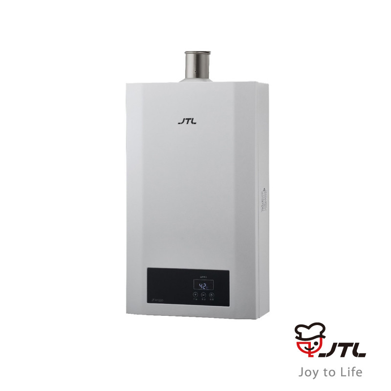 喜特麗數位恆溫熱水器(強排)JT-H1220(LPG/FE式) JT-H1220(LPG/FE式)
