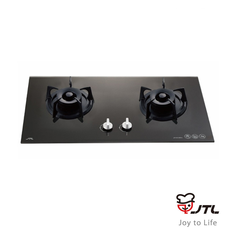 喜特麗雙口玻璃檯面爐JT-GC209A(LPG) JT-GC209A(LPG)