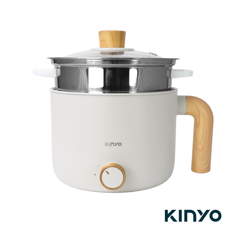 KINYO 陶瓷蒸煮美食鍋 FP-0965W